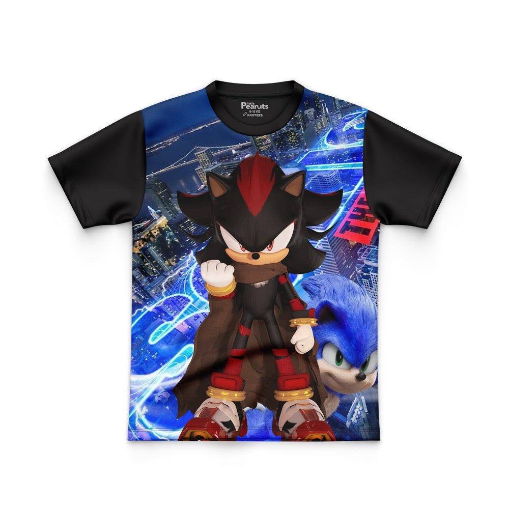 DIGITAL POLYESTER - SHADOW THE HEDGEHOG TEE DG010119FP – Little Peanuts