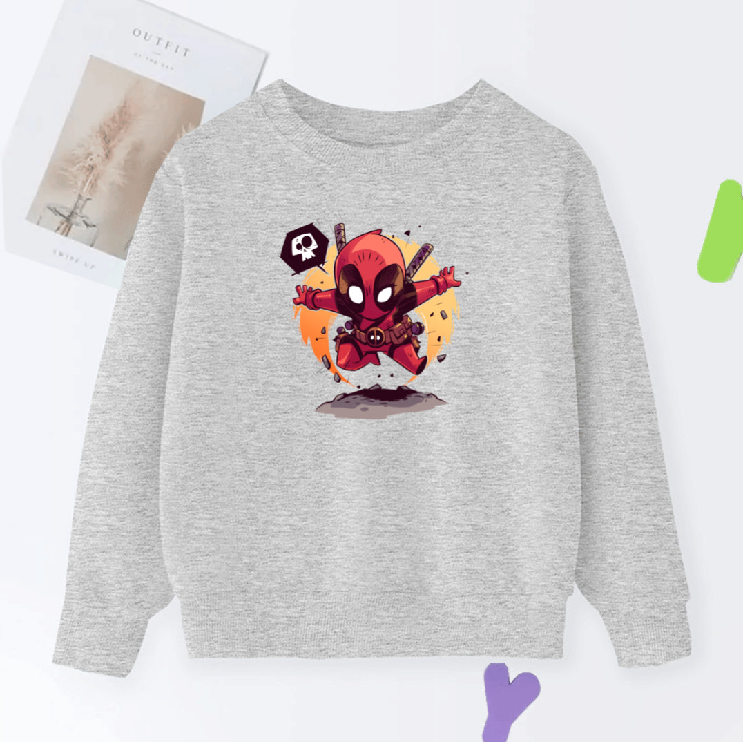 DTF PSD DEADPOOL SWEATSHIRT – Little Peanuts
