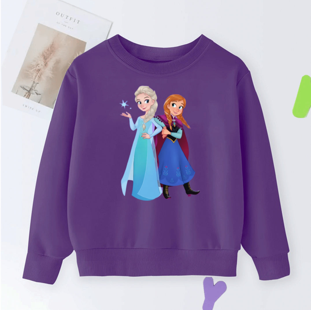DTF ELSA AND ANNA SWEATSHIRT – Little Peanuts