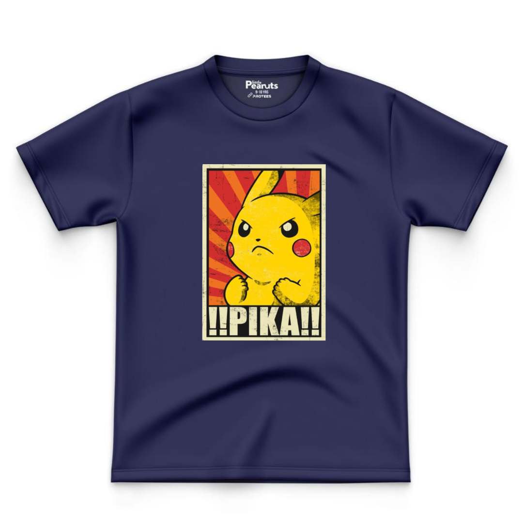 COTTON - PIKA PIKA PIKACHU TEE – Little Peanuts