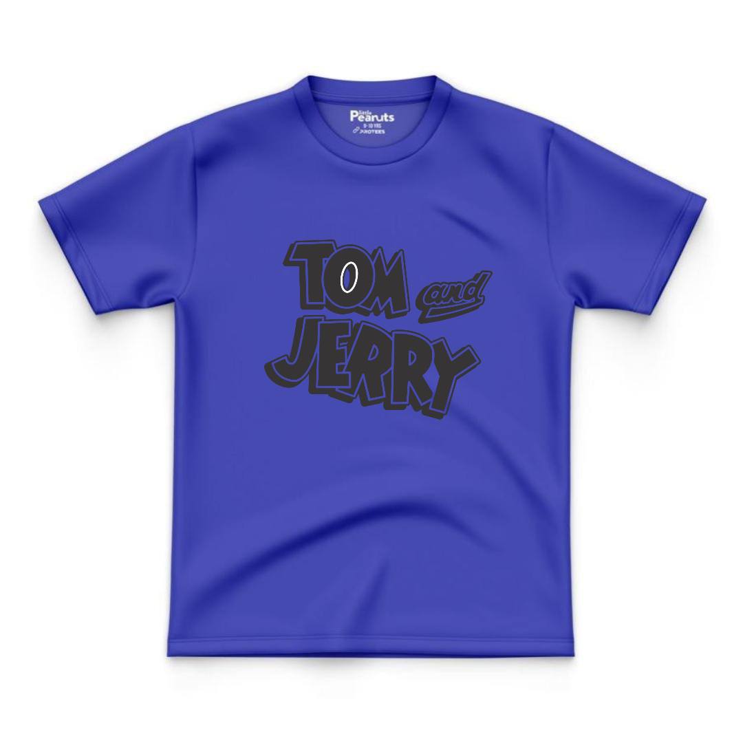 COTTON - TOM AND JERRY WRITING TEE – Little Peanuts