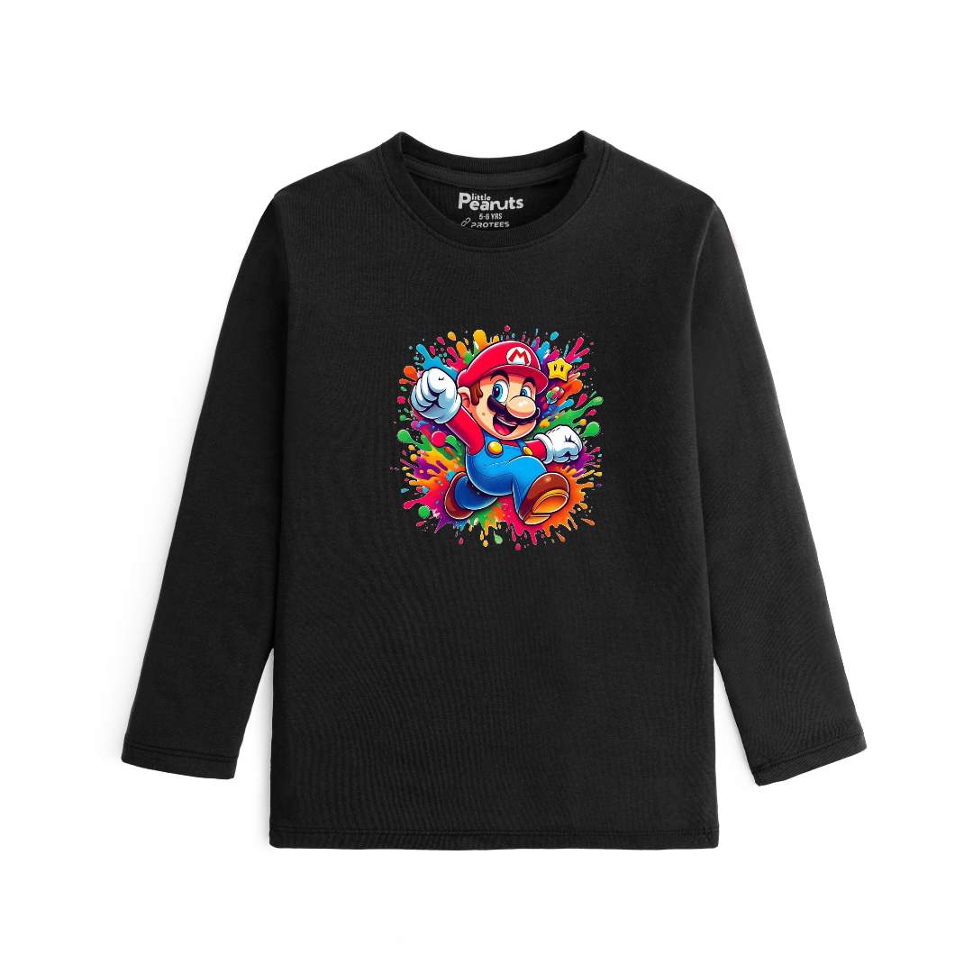 COTTON - MARIO FULL SLEEVES – Little Peanuts