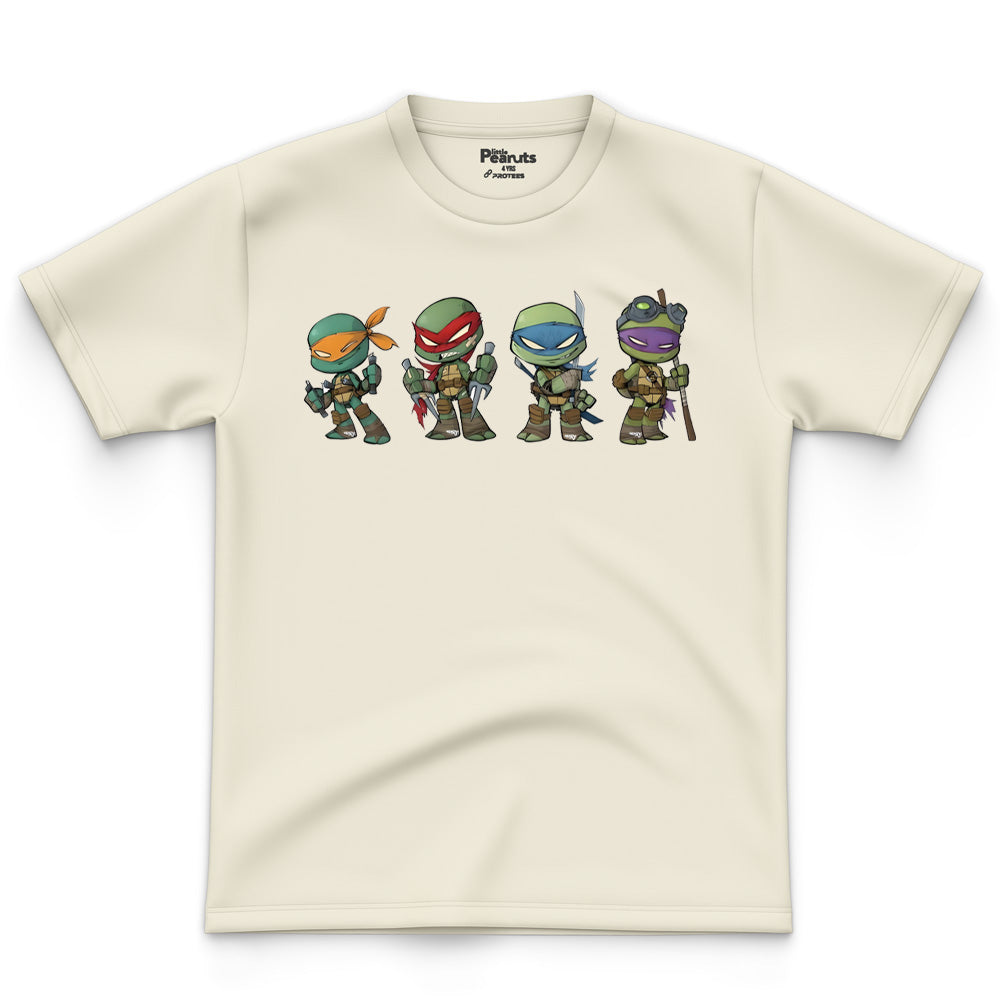 COTTON - 4 NINJA TURTLES TEE – Little Peanuts